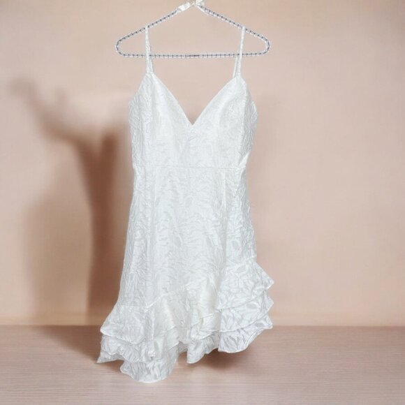 J.ING | Dresses | Nwt Jing White Asymmetrical Mini Dress | Poshmark